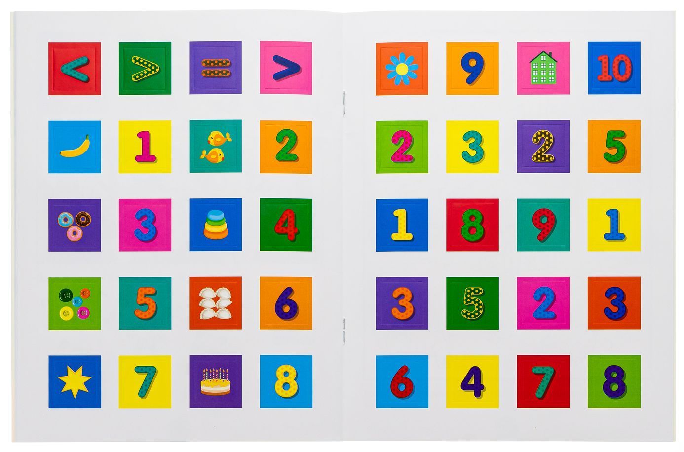 Learning numbers - Book Lion